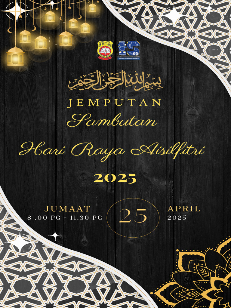 Jemputan Sambutan Hari Raya PIBG | PDF