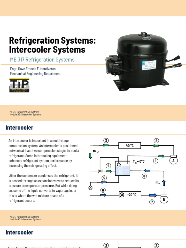 Module3 Intercooler-Systems | PDF | Temperature | Electromechanical Engineering