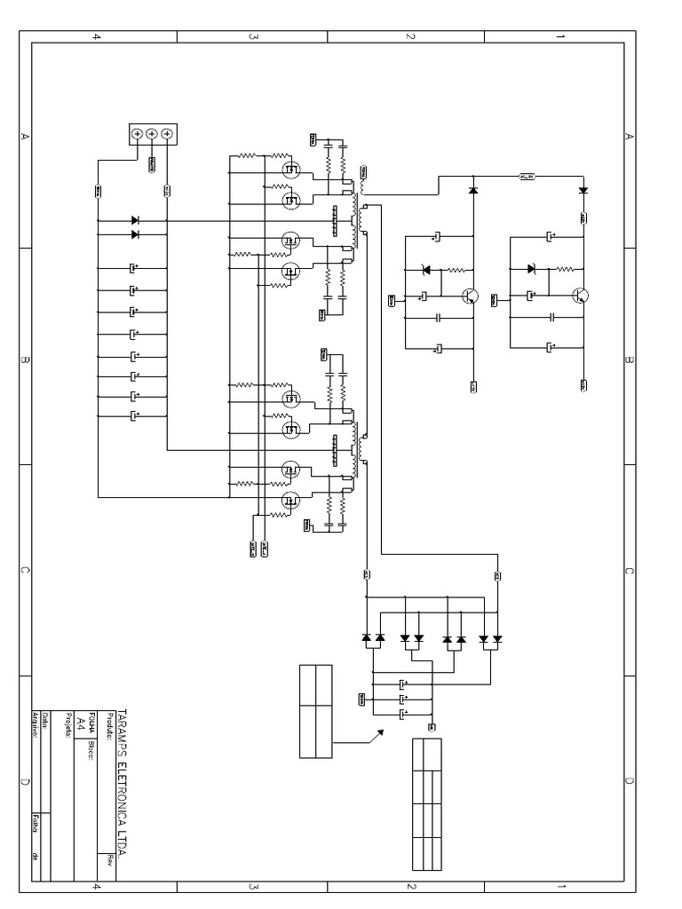 TA3500 Amplifier Circuit Diagram | PDF | Airship | Aeronautics