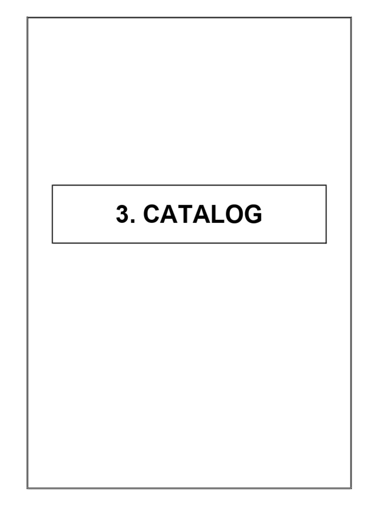 Catalog | PDF