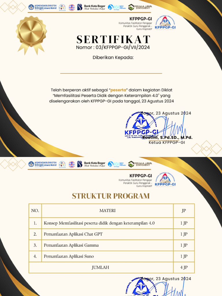 ANNISA S PD SD-certificate-3 | PDF