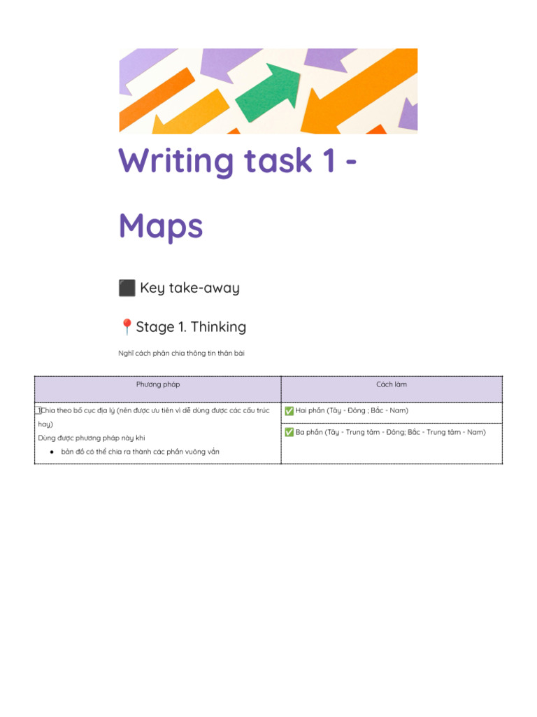 (For Students) - Session 3 - Writing Task 1 - Maps - IELTS Hiking | PDF