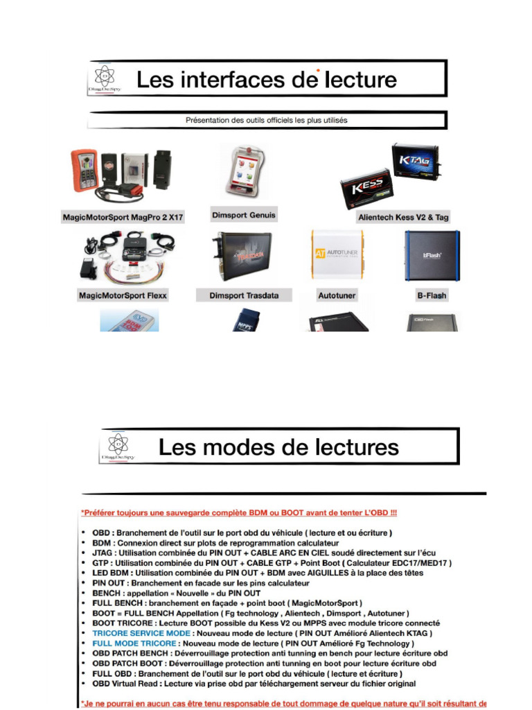 Interface Lecture Les Bases | PDF