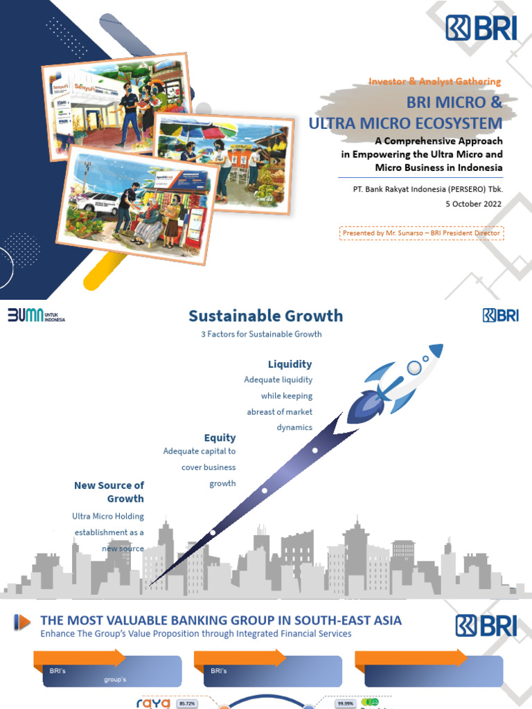 Empowering Indonesia's Micro Businesses | PDF | Banks | Market Liquidity