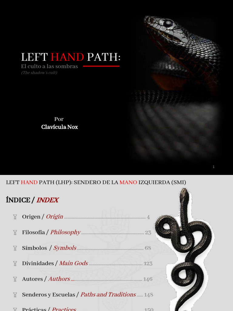 Introducción LHP Clavícula Nox | PDF | Esoterismo occidental ...