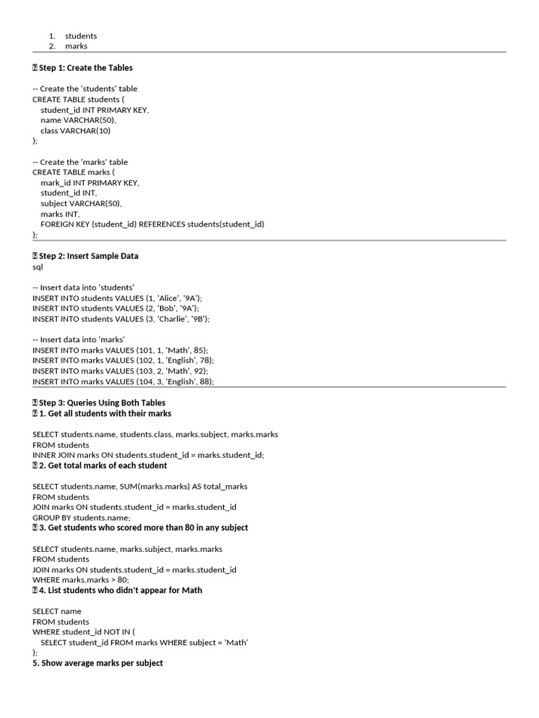 advance queries | PDF | Data Management | Databases