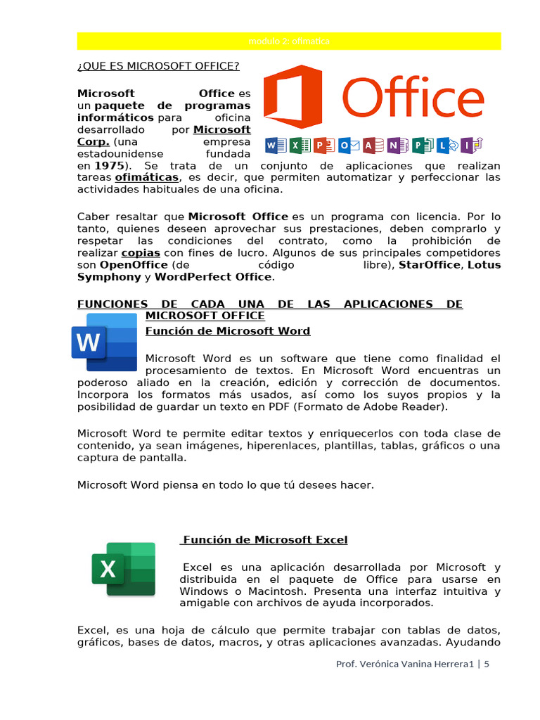 Microsoft Office Mio | PDF | Microsoft Excel | Microsoft