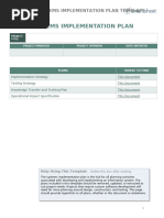 BusinessAnalysis - Space Project Transition To BAU Plan Template | PDF ...
