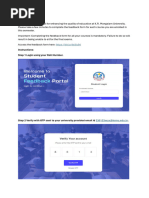 Instructions For Students-Mid Sem Feedback | PDF