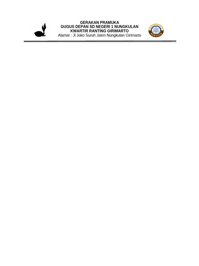 kop pramuka sdn1nungkulan | PDF