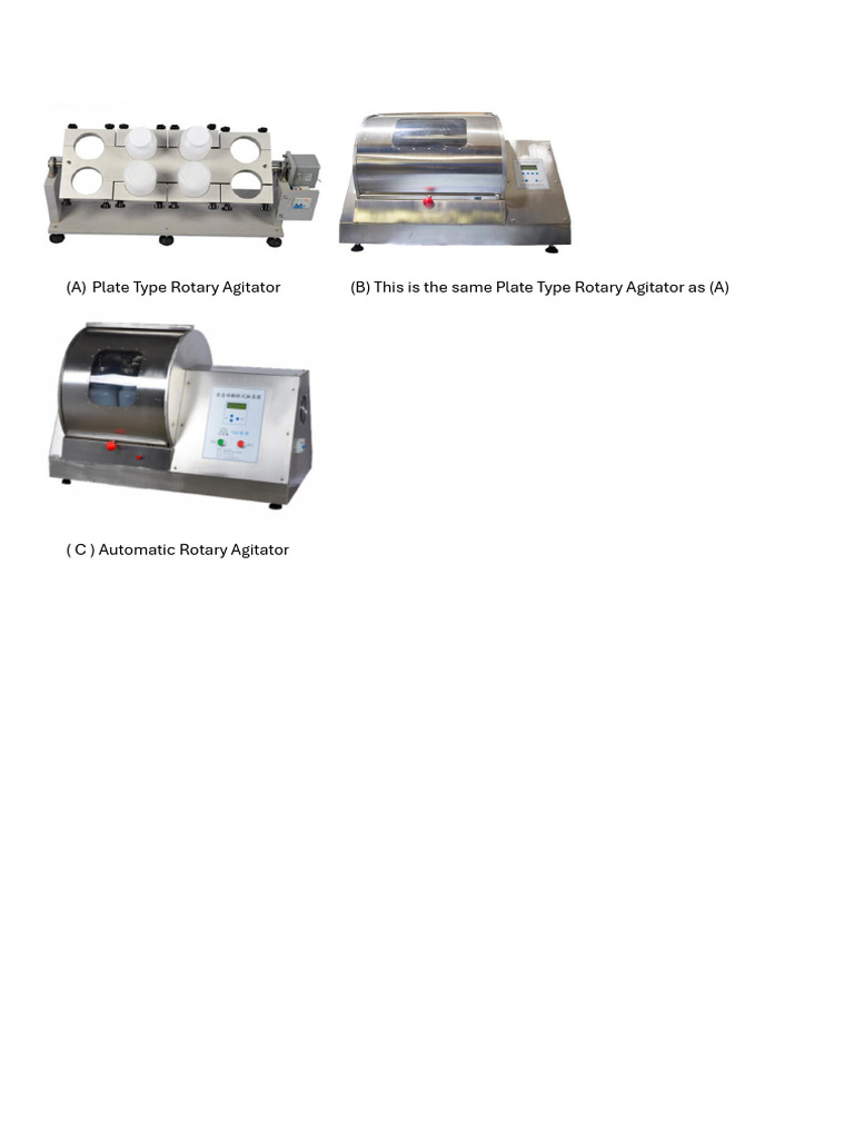 Plate Type Rotary Agitator | PDF