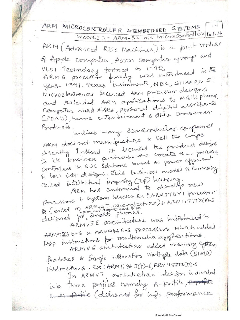 ARM Microcontroller and Embedded System | PDF