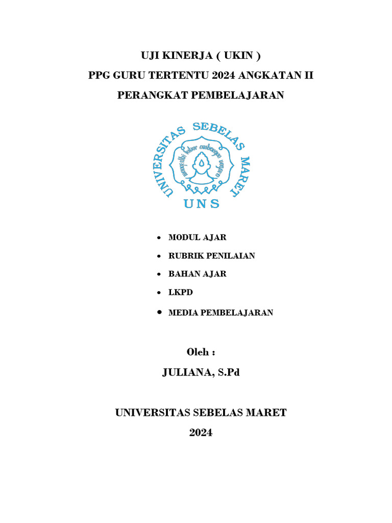 Modul Ajar Juliana | PDF