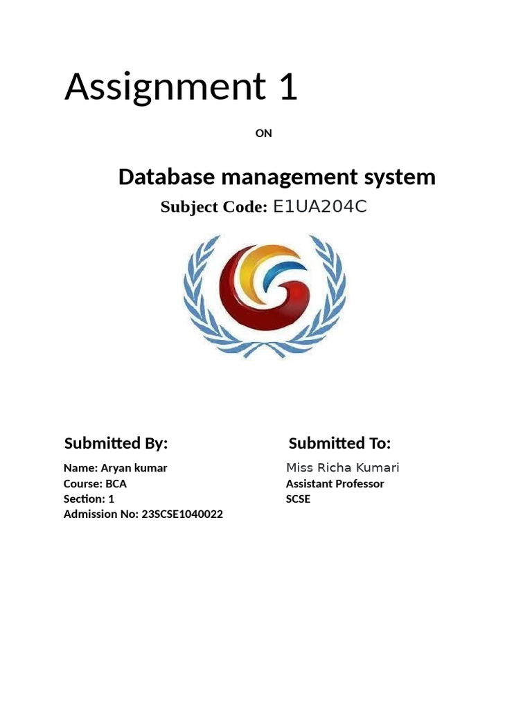 Machine Learning Assignment | PDF