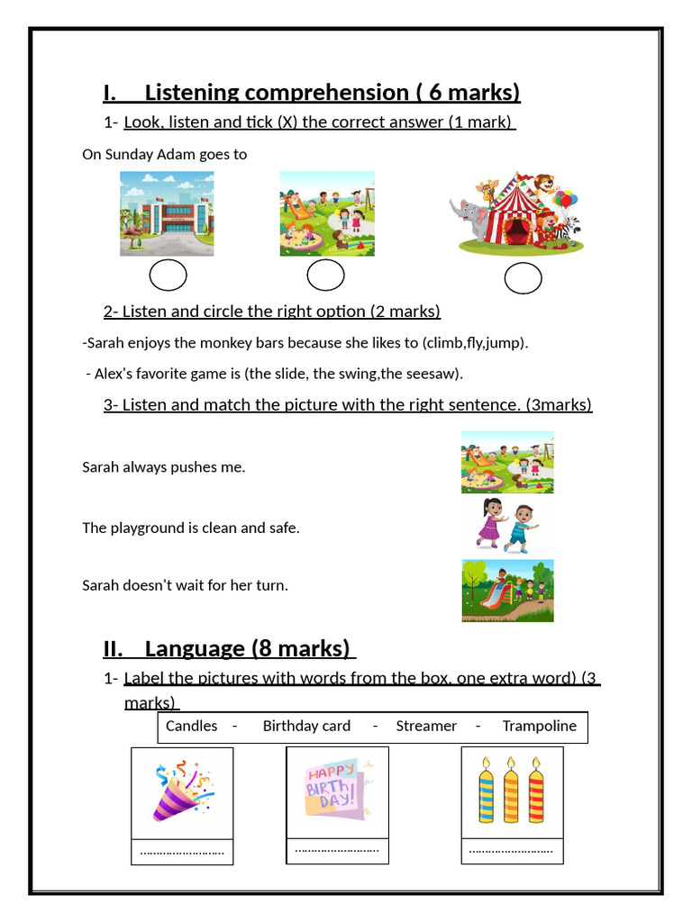 Listening Comprehension | PDF