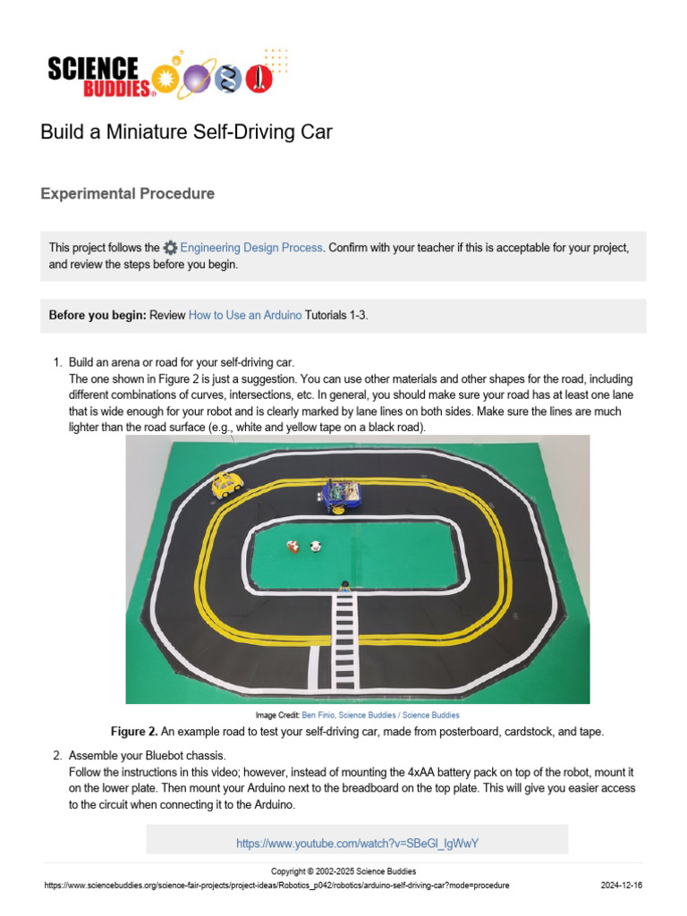 Arduino Self Driving Car | PDF | Arduino | Robot