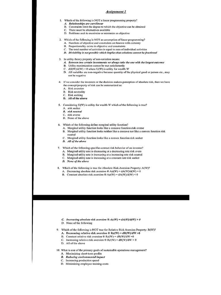 Nptel Assignments Bits | PDF