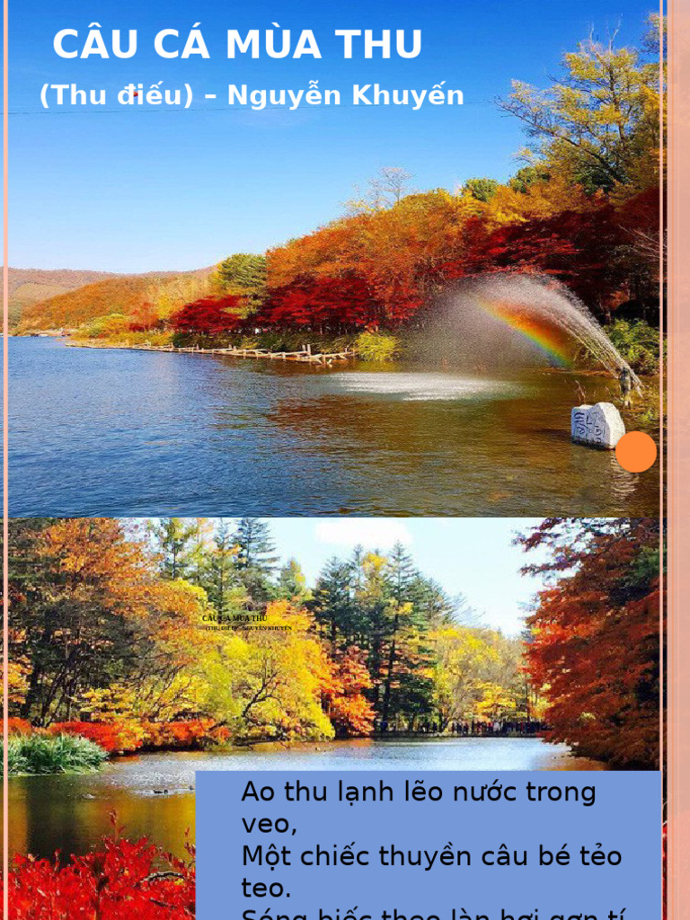 Tuan 2 Cau CA Mua Thu Thu Dieu | PDF