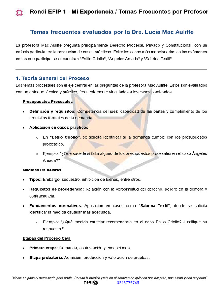 05.12.2024 ? Rendí Efip 1 - Temas Mac Auliffe - Tori? | PDF | Mandato | Justicia