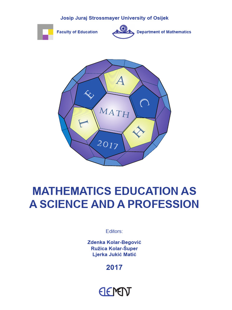 Mathematics Education As Science and Profession | PDF | Mathematics ...
