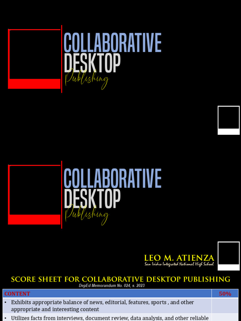 Collaborative Desktop Publishing Material | PDF | Typefaces | Serif