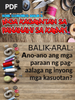 EPP 4 - Q3 - Week 8 | PDF