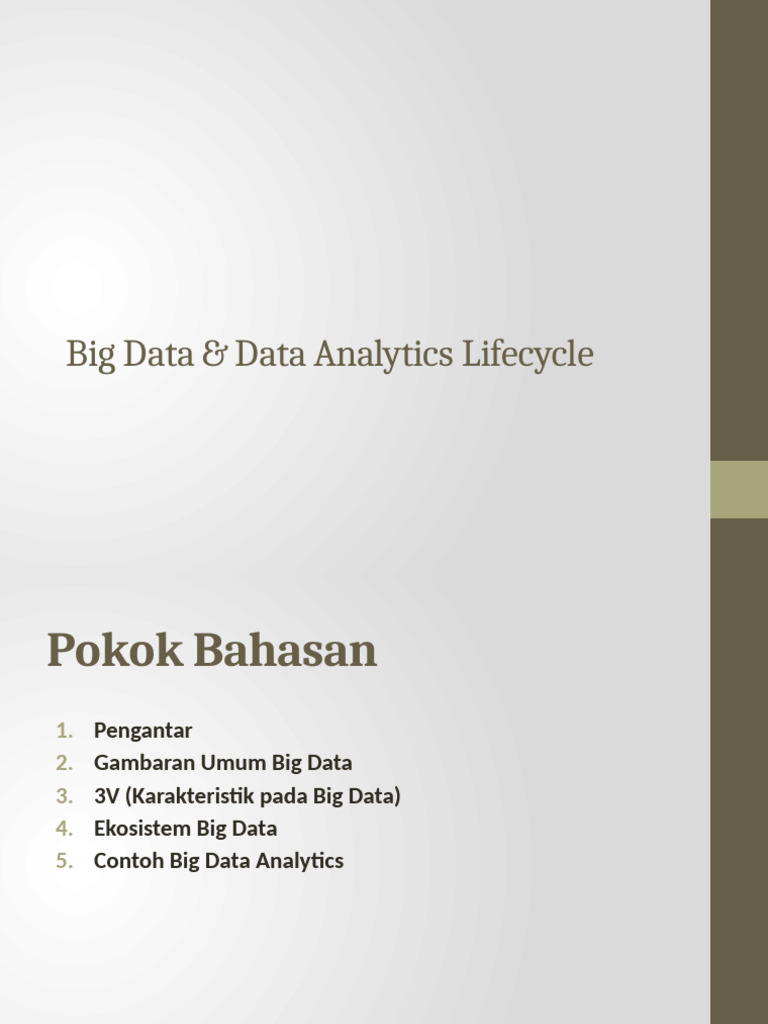 Big Data Data Analytics Lifecycle | PDF