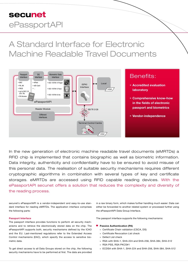 Epassport API | PDF | Application Programming Interface | Authentication