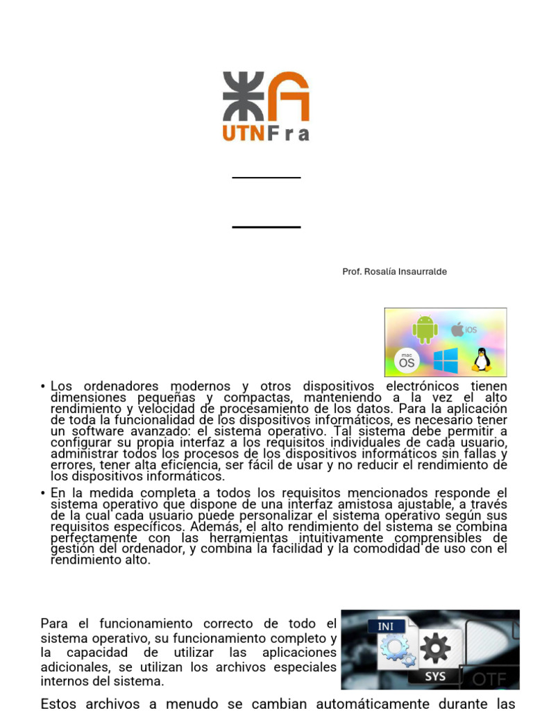 Archivos Del Sistema | PDF | Archivo de computadora | Sistema operativo