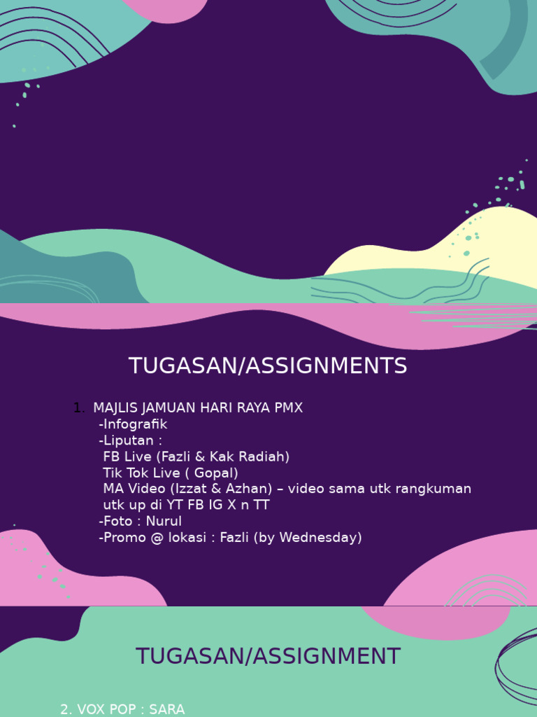 Tugasan Afta Raya 2025 | PDF