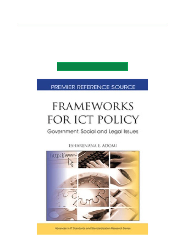 Frameworks for ICT Policy Accessible PDF Download | PDF | Information ...
