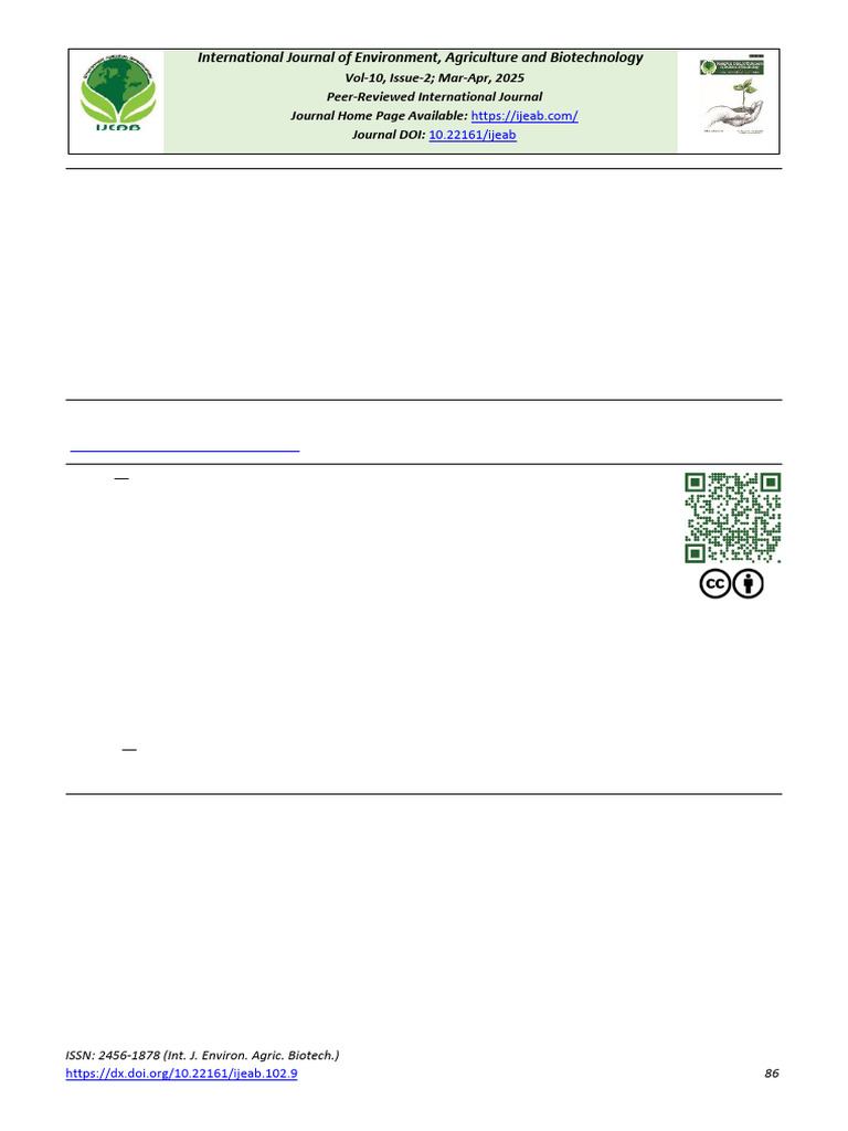 Contribution of Green Technologies On Infrastructure Performance in ...