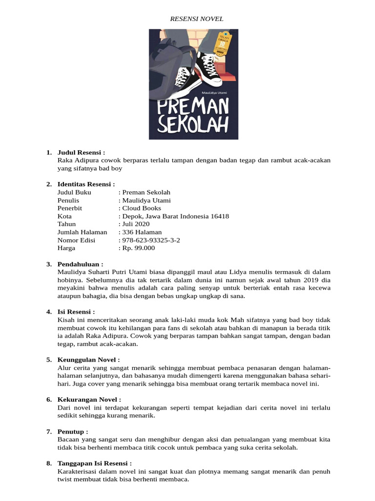 Resensi Novel Indonesia | PDF