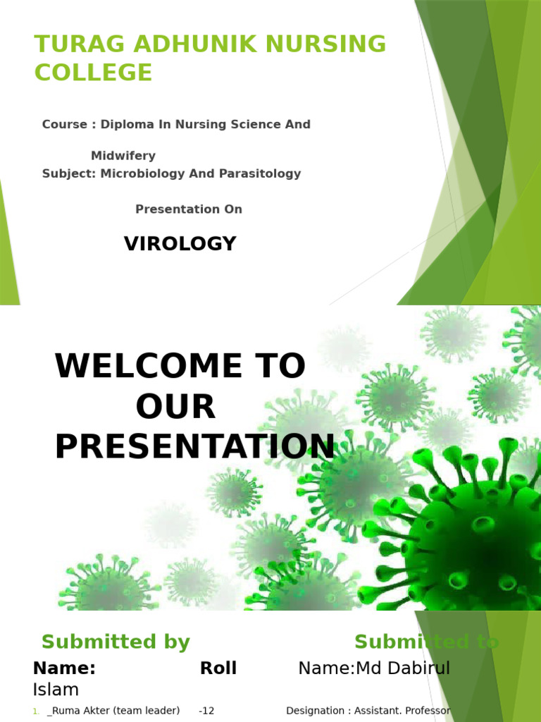 Virology Presentation Slide | PDF | Hepatitis | Virus