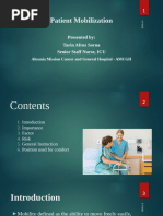 Safe Patient Mobilization Guide | PDF