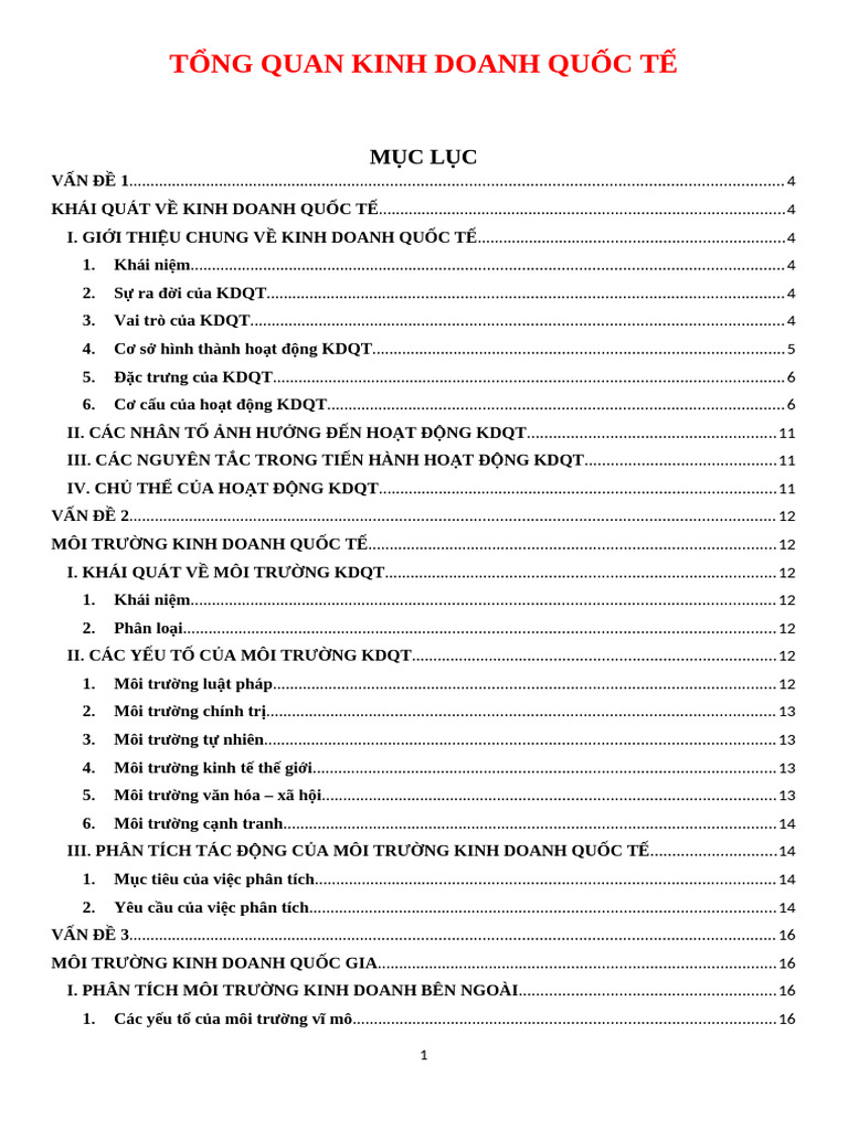 Bài-ghi-Tổng-quan-KDQT | PDF