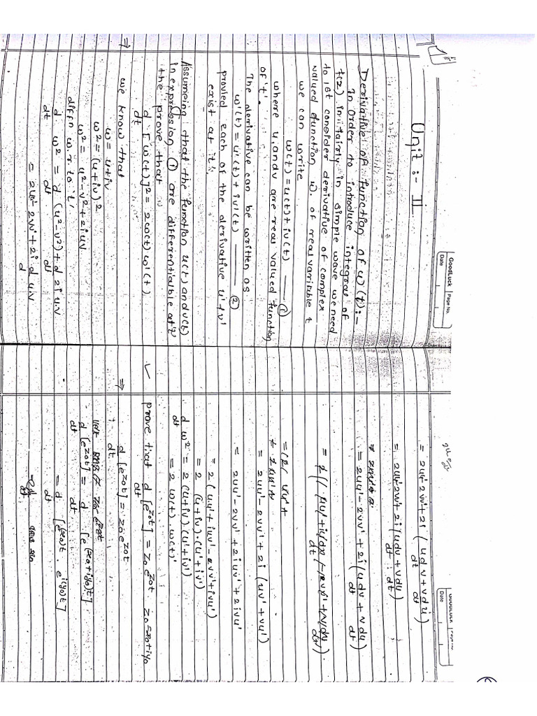 Complex Unit 2 | PDF