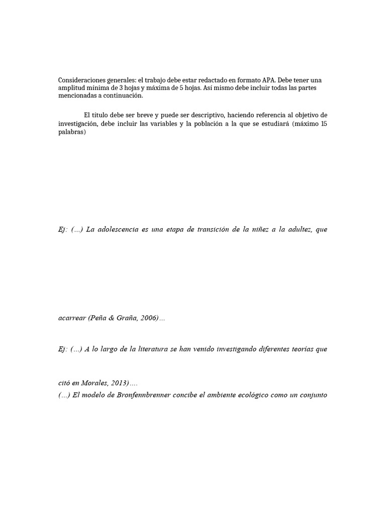 Esquema de Trabajo Hito 1 (2) (1) | PDF | Sicología | Comportamiento