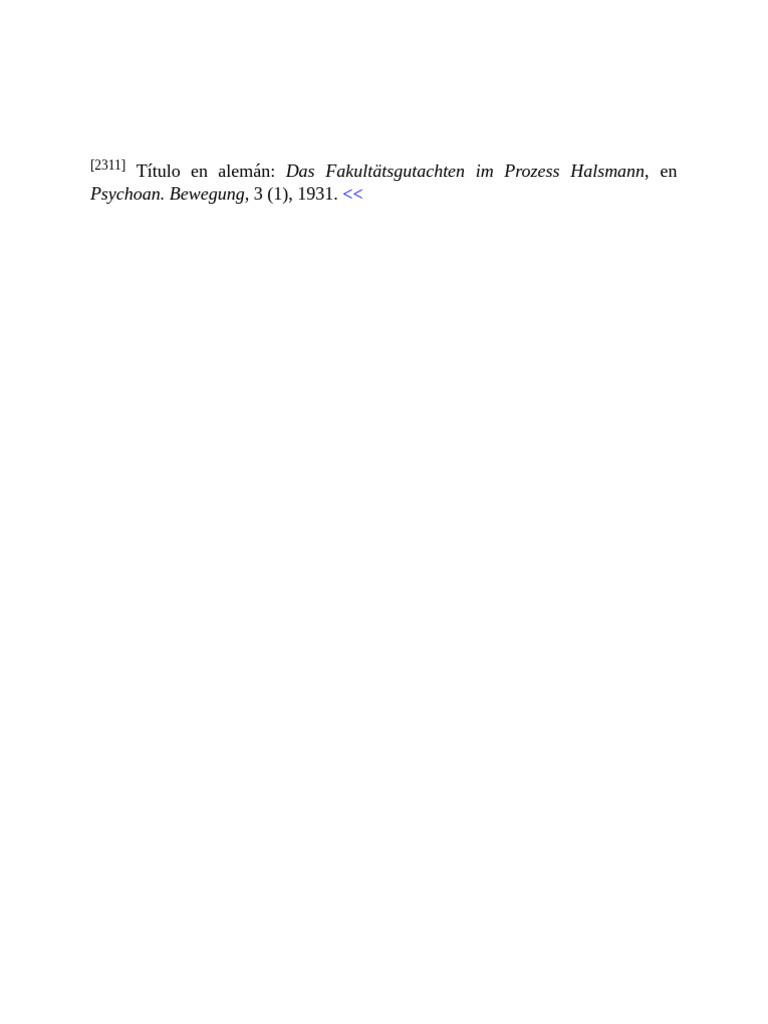 La Peritación Forense en El Proceso Halsmann (Nota Del Editor) | PDF