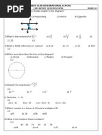 EASA Part 66 Sample Questions | PDF | Area | Triangle
