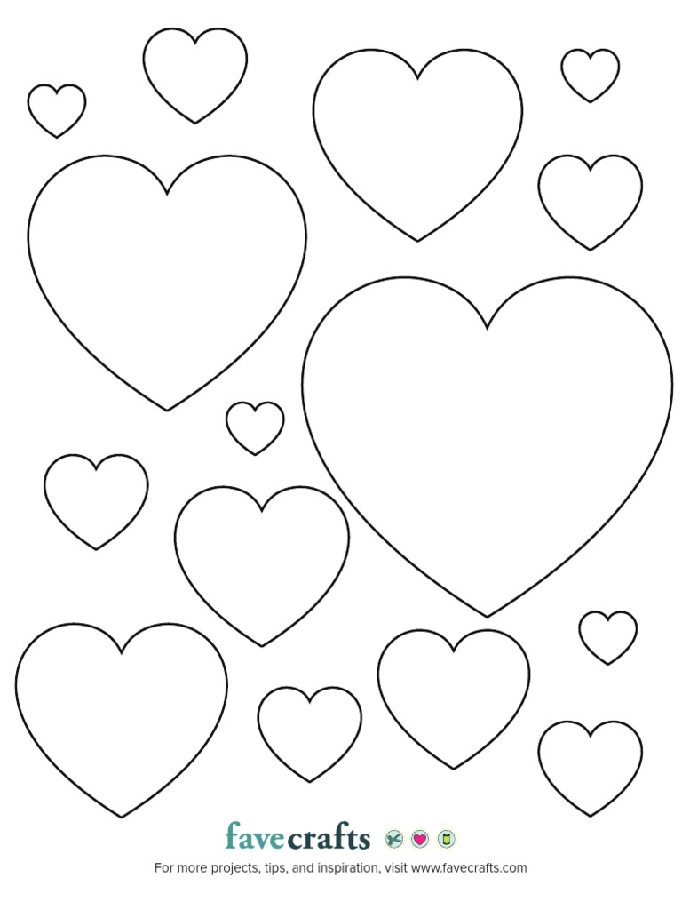 Printable Hearts | PDF