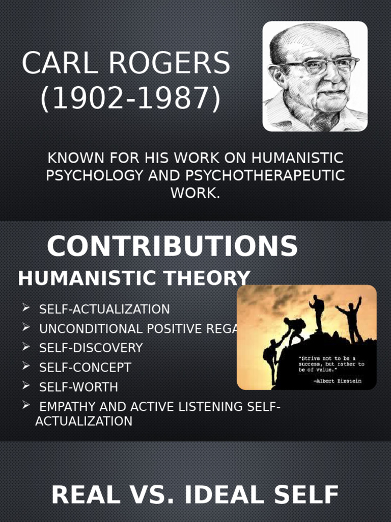 Carl Rogers' Humanistic Psychology Insights | PDF
