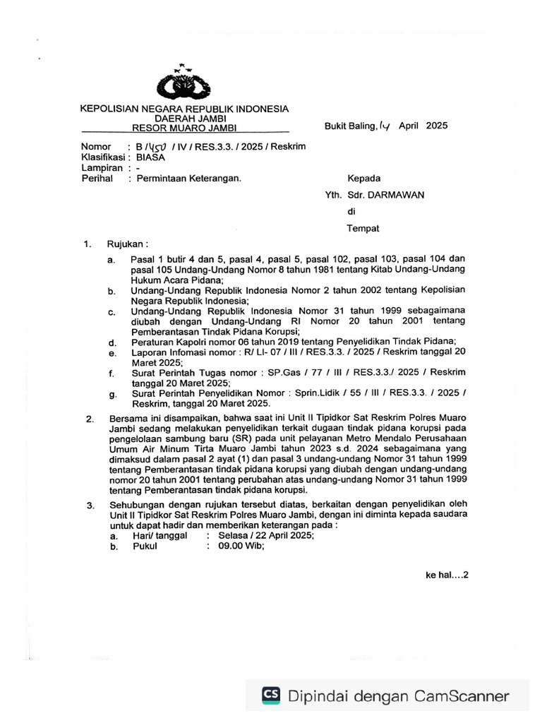 Undangan. DARMAWAN | PDF