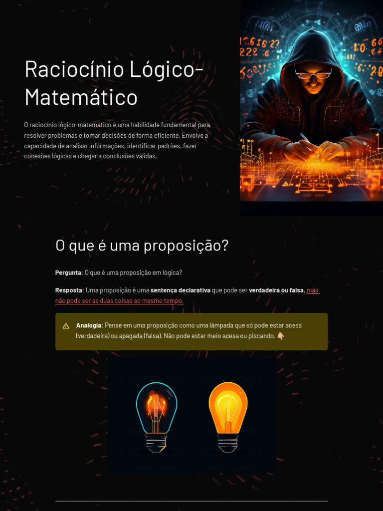 Raciocinio Logico Matematico Parte 1 | PDF | Argumento | Lógica matemática