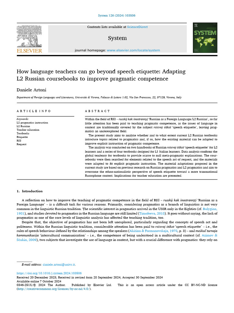 How-language-teachers-can-go-beyond-speech-etiquette--Adapting-L2-R ...