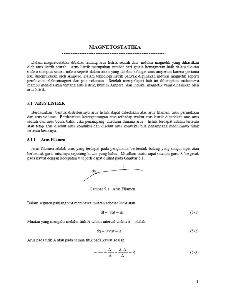 JOBSHEET 9 MAGNETOSTATIKA 1 (1) | PDF