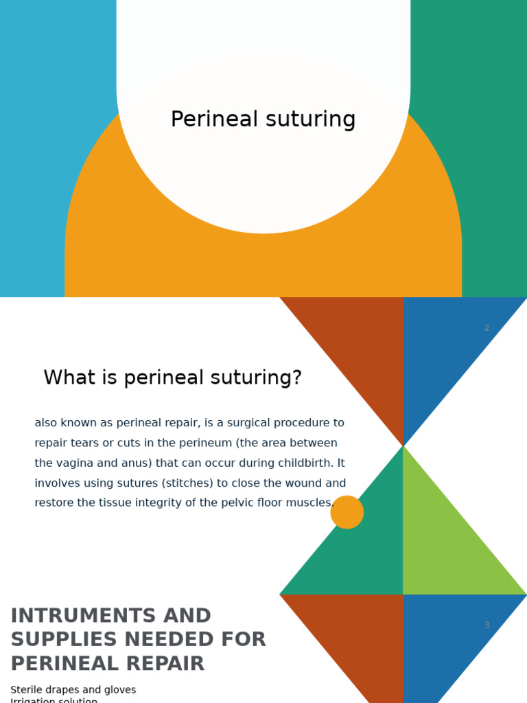 Perineal Suturing - Julie Ann G. Liglgion | PDF | Surgical Suture ...