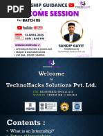 Internz Learn Brochure | PDF | Mentorship | Computing