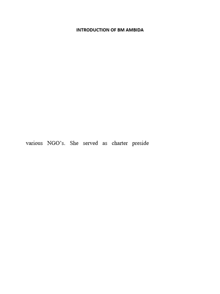 INTRODUCTION_ambida | PDF