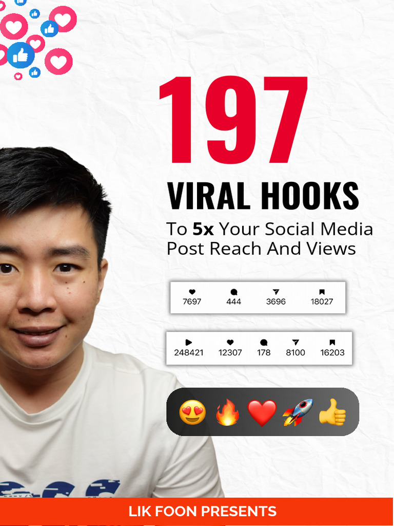 197 Viral Hooks to Blow Up on Social Media-2 | PDF